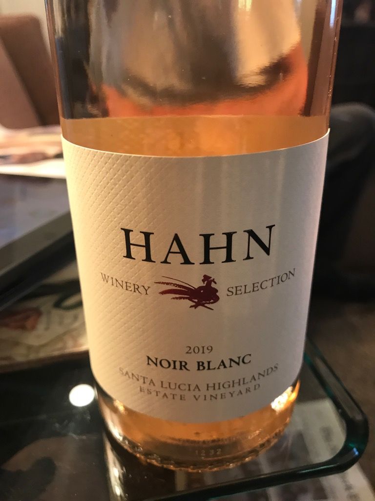 2020 Hahn Noir Blanc, USA, California, Central Coast, Santa Lucia ...