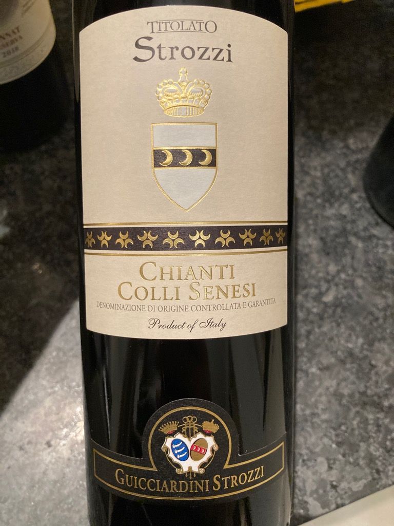 2020 Guicciardini Strozzi Chianti Colli Senesi Titolato Strozzi, Italy ...