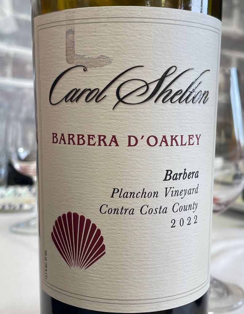 2022 Carol Shelton Wines Barbera d'Oakley Planchon Vineyard, USA ...
