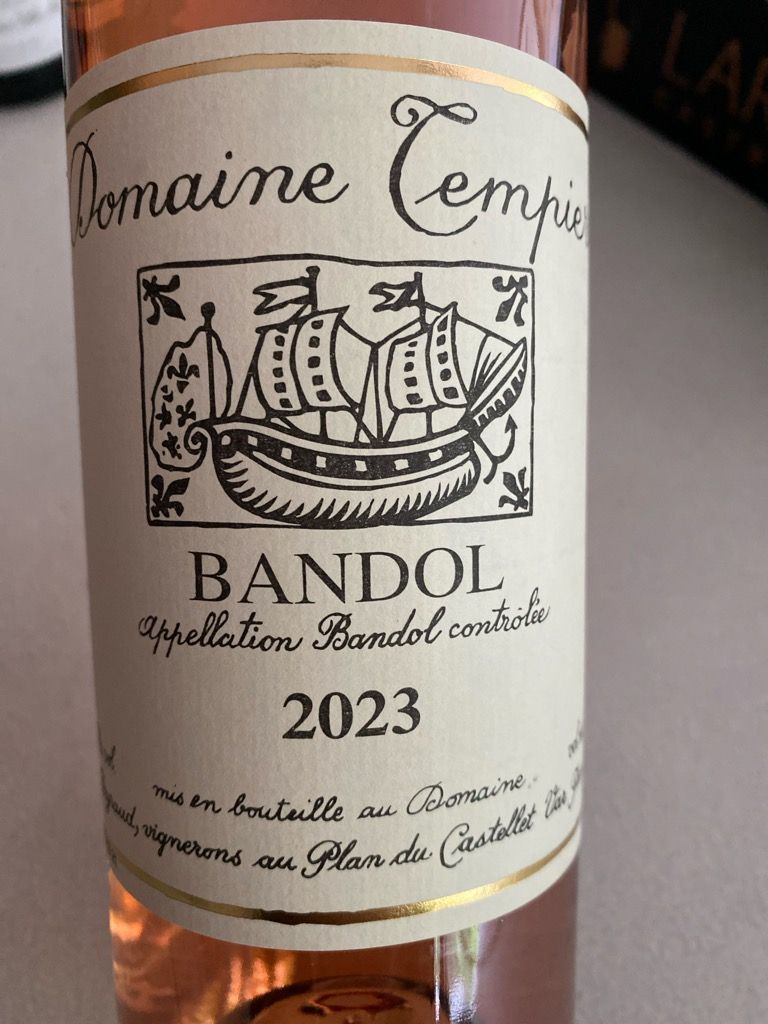 2023 Domaine Tempier Bandol Rosé, France, Provence, Bandol - CellarTracker