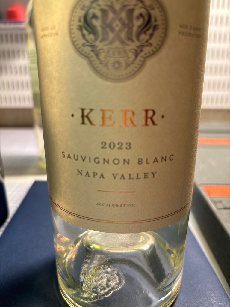 2023 Kerr Cellars Sauvignon Blanc, USA, California, Napa Valley ...