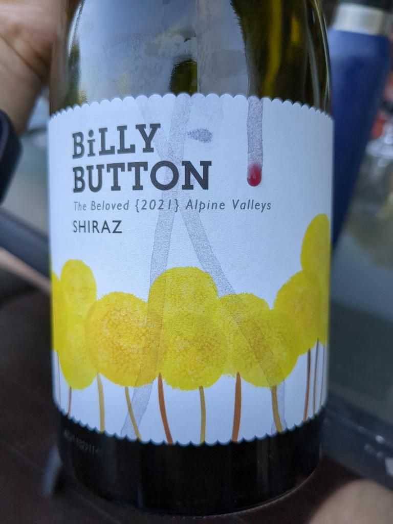 2020 Billy Button Shiraz The Beloved, Australia, Victoria, North East ...