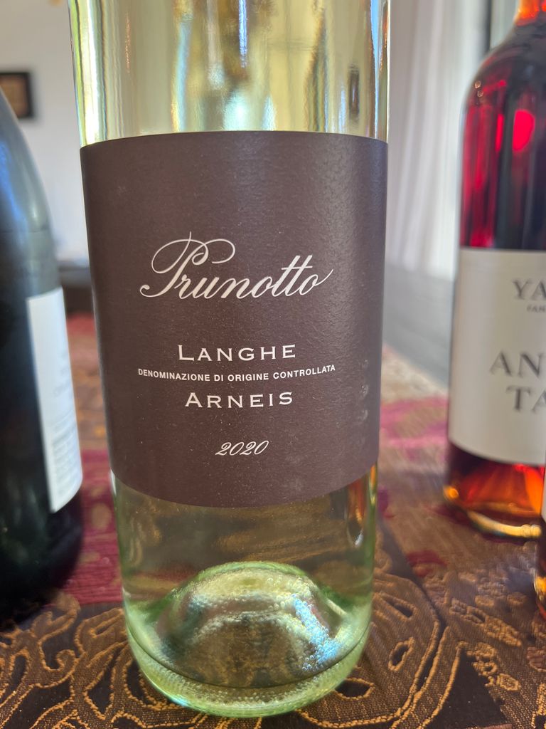 2020 Prunotto Langhe Arneis, Italy, Piedmont, Langhe, Langhe DOC ...