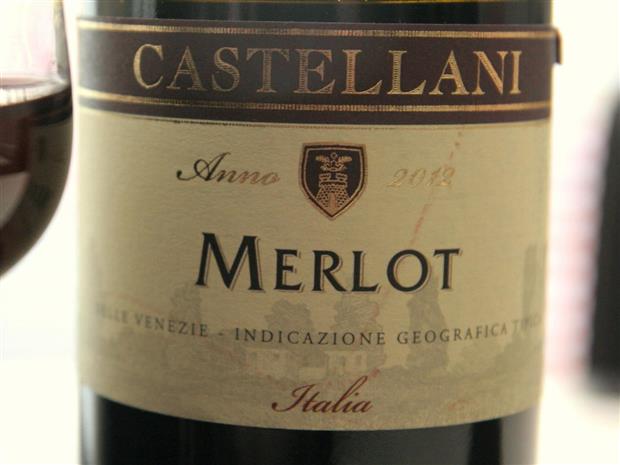 2012 Castellani Merlot Delle Venezie, Italy, Delle Venezie - CellarTracker