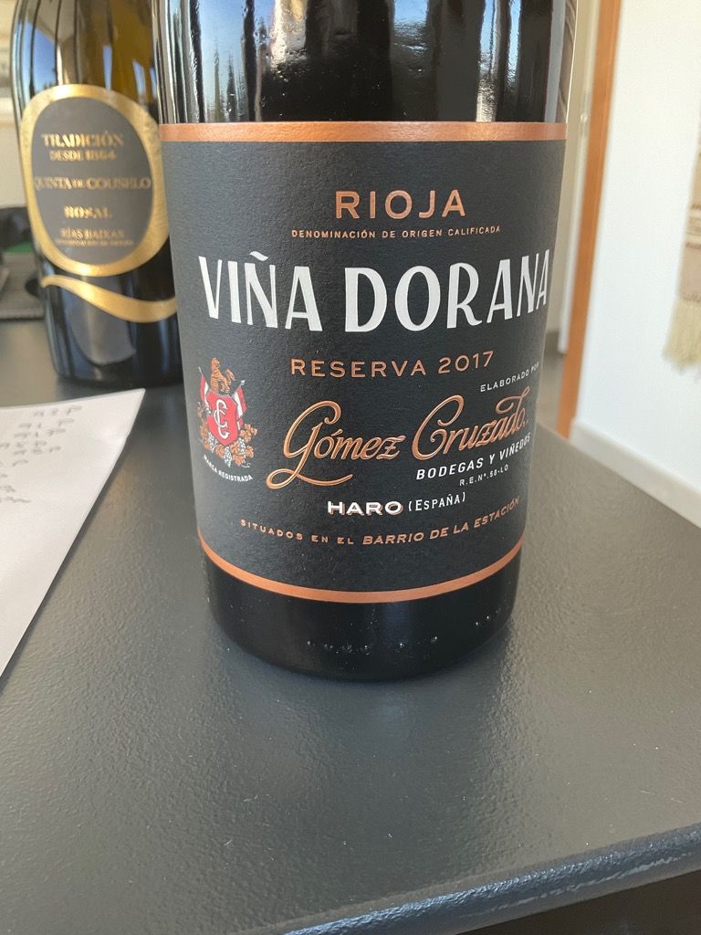 2017 Gomez Cruzado Rioja Reserva Viña Dorana, Spain, La Rioja, Rioja ...