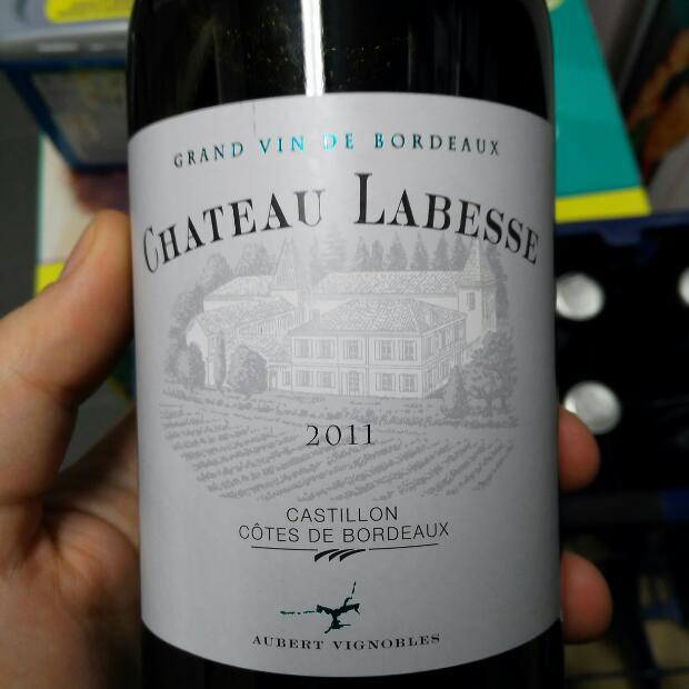 2011 Château Labesse, France, Bordeaux, Libournais, Castillon Côtes de ...