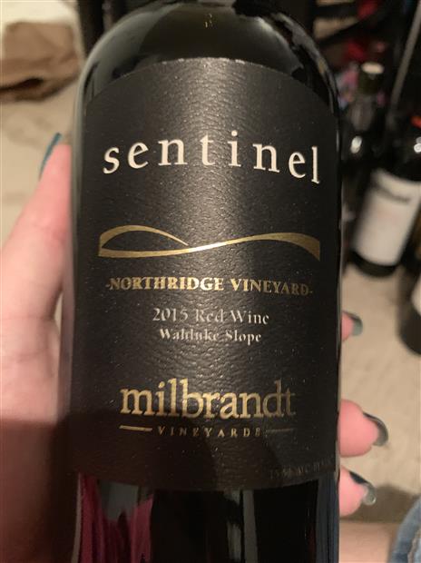 2015 Milbrandt Vineyards Sentinel Northridge Vineyard, USA, Washington ...