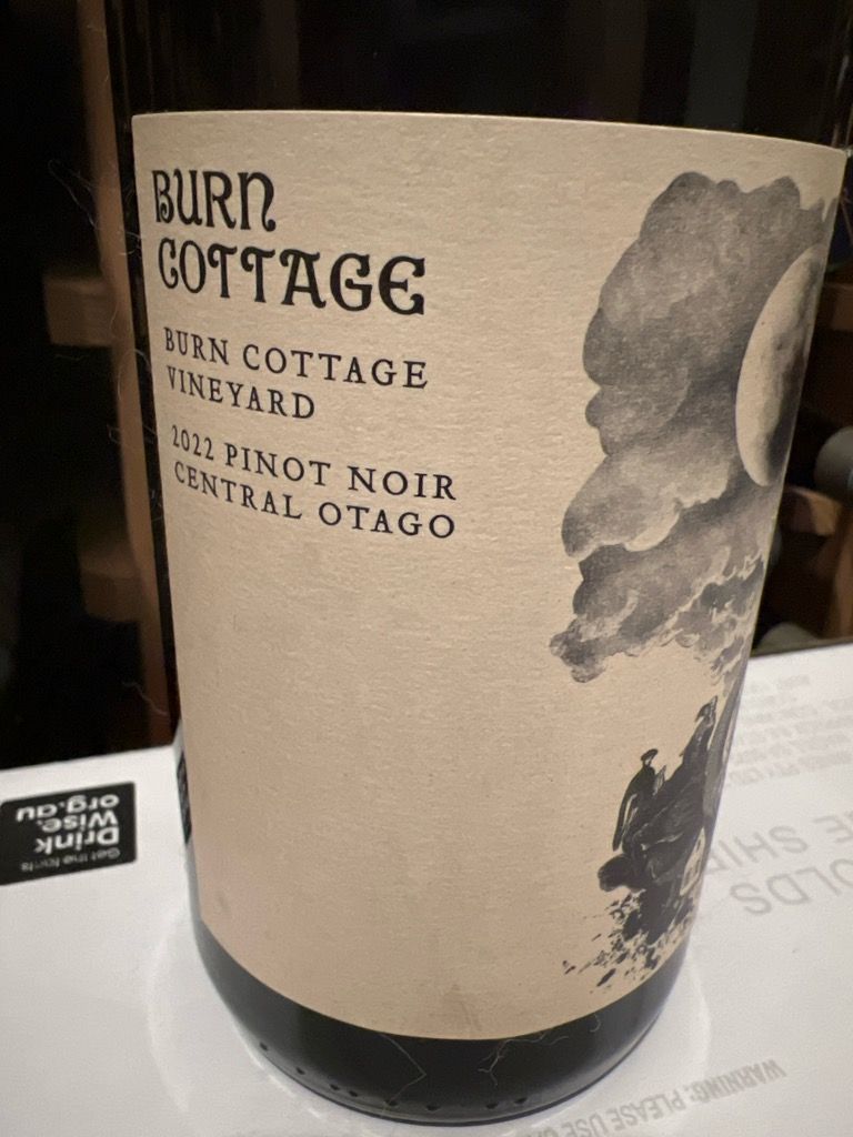 2023 Burn Cottage Pinot Noir Burn Cottage Vineyard, New Zealand, South ...