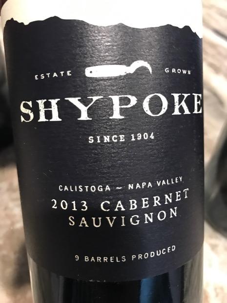 2012 Shypoke Cellars Cabernet Sauvignon, USA, California, Napa Valley ...