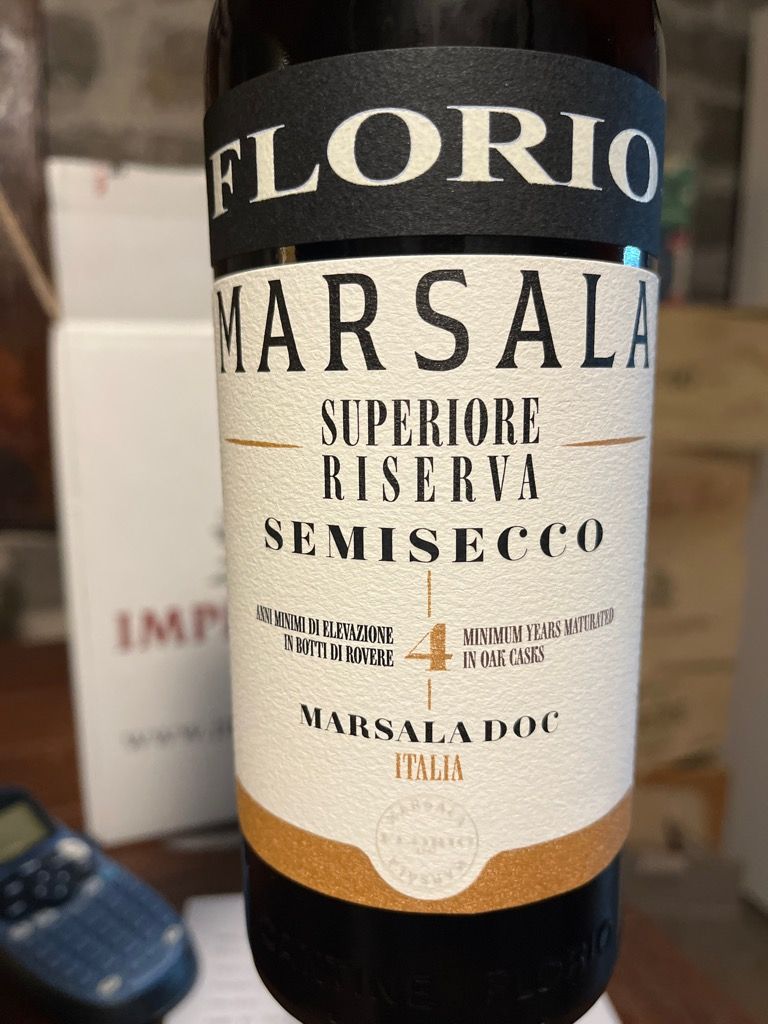 2001 Cantine Florio Marsala Superiore Riserva Semisecco, Italy, Sicily ...