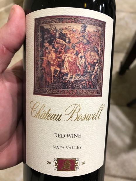 2016 Château Boswell Cabernet Sauvignon, USA, California, Napa Valley ...