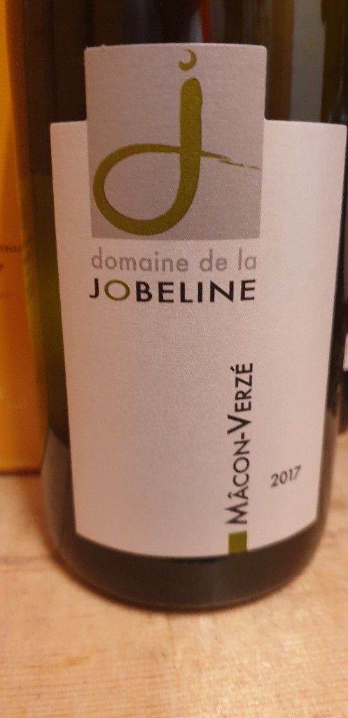 2017 Domaine de la Jobeline Mâcon-Verzé, France, Burgundy, Mâconnais ...