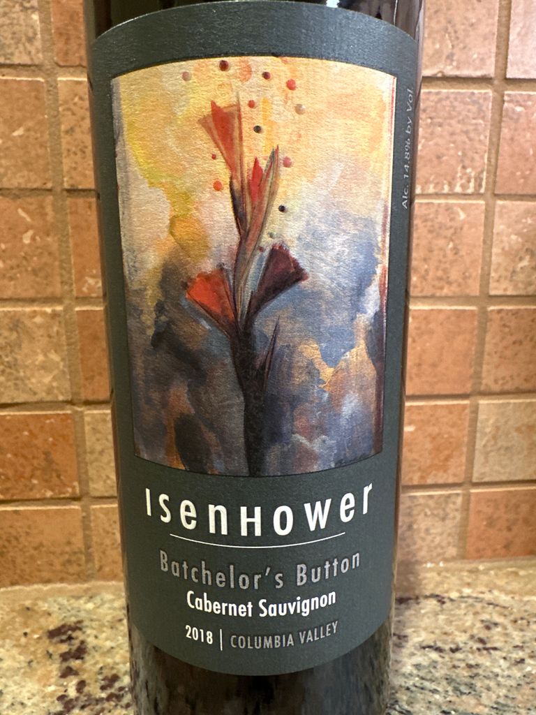 2018 Isenhower Cellars Cabernet Sauvignon Batchelor's Button, USA ...