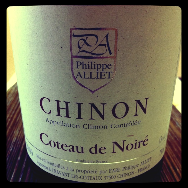 2009 Philippe Alliet Chinon Coteau de Noiré, France, Loire Valley ...
