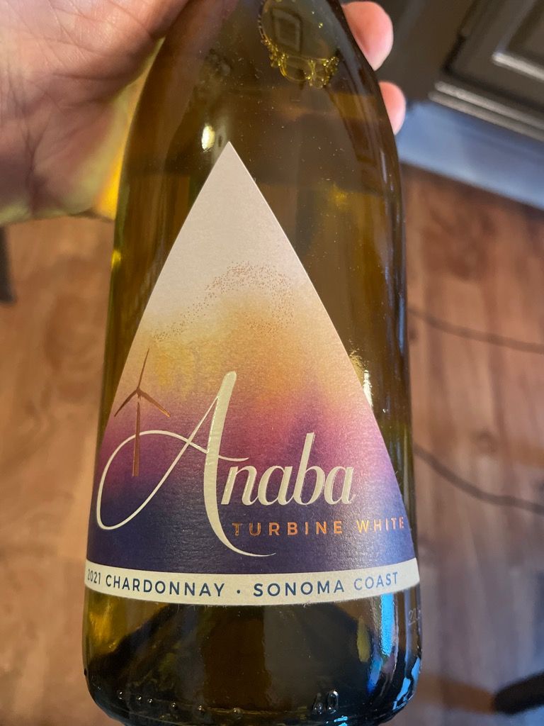 2021 Anaba Chardonnay, USA, California, Sonoma County, Sonoma Coast ...