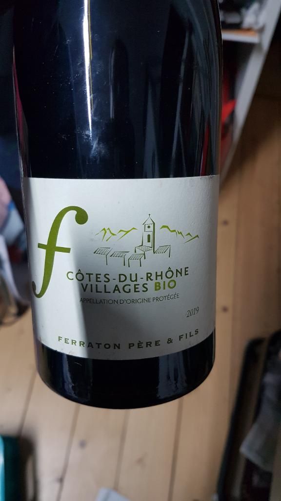 2019 Ferraton Père & Fils Côtes du Rhône Villages Bio, France, Rhône ...