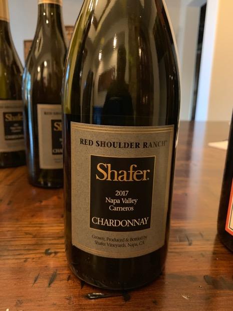 2017 Shafer Chardonnay Red Shoulder Ranch, USA, California, Napa ...