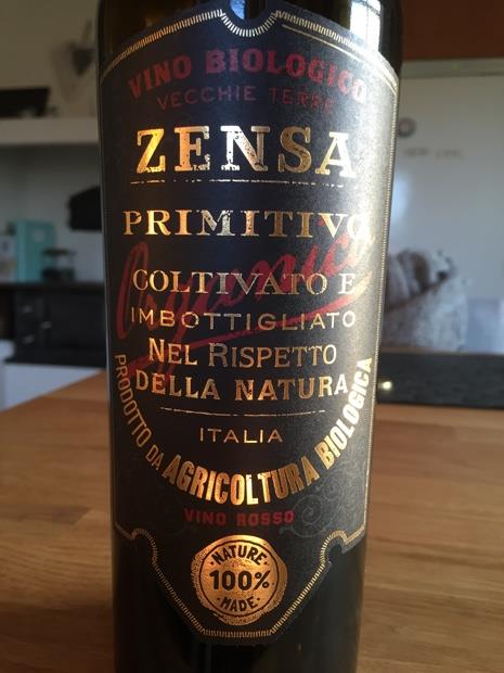 2014 Orion Wines Primitivo Zensa, Italy, Puglia, Puglia IGT - CellarTracker