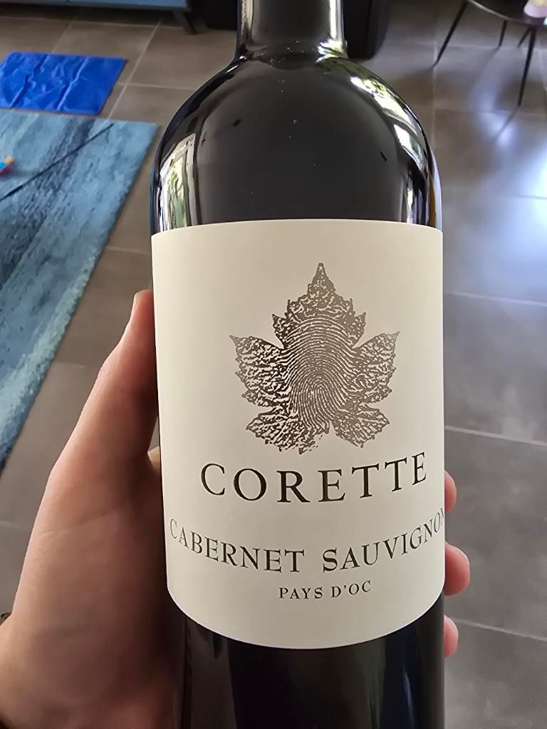 2020 Corette Cabernet Sauvignon Vin de Pays d'Oc, France, Languedoc ...