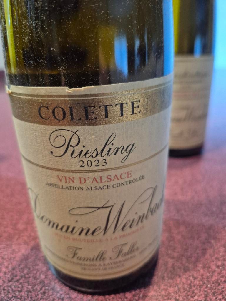 2023 Domaine Weinbach Riesling Cuvée Colette, France, Alsace ...