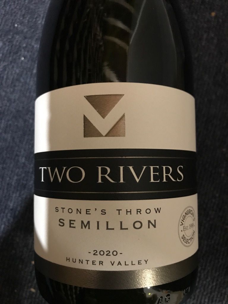 2020 Two Rivers Wines Sémillon Stone's Throw, Australia, New South ...