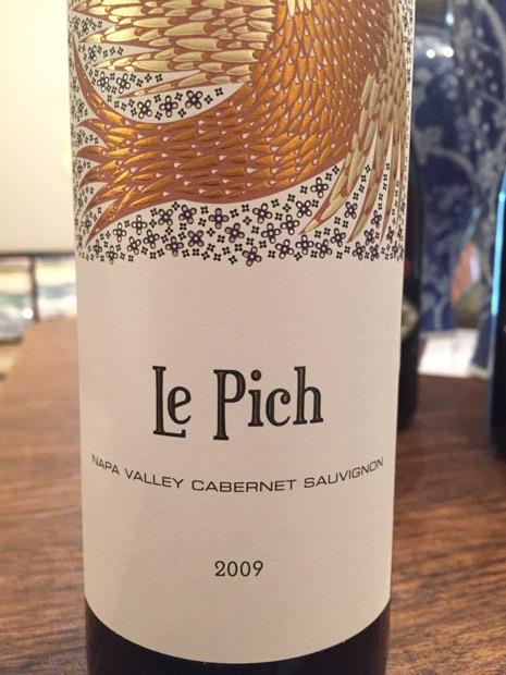 2009 Purlieu Cabernet Sauvignon Le Pich, USA, California, Napa Valley ...