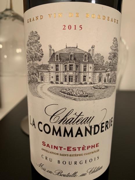 2020 Château La Commanderie St. Estèphe, France, Bordeaux, Médoc, St ...