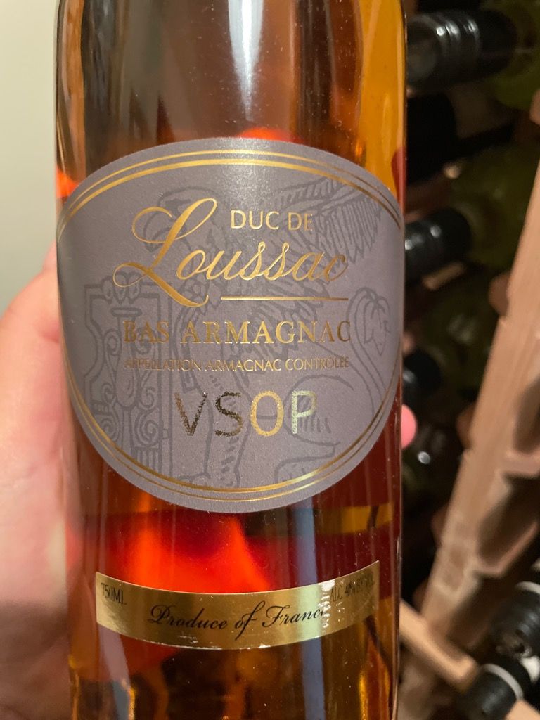 2019 Duc de Loussac Armagnac, France, Southwest France, Gascony ...