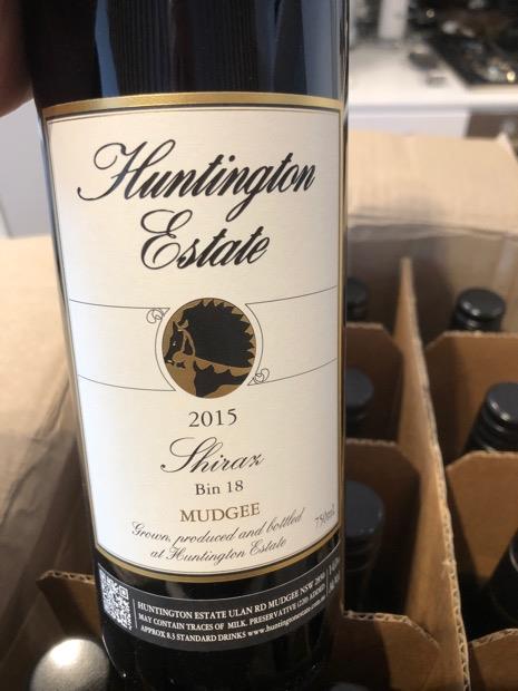 2009 Huntington Estate Shiraz Tim Stevens Signature Bin 14, Australia ...