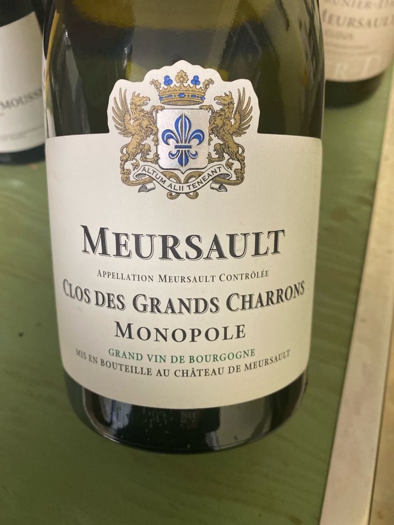 2022 Domaine du Château de Meursault Meursault Clos des Grands Charrons ...