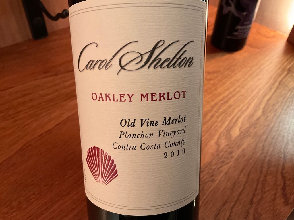2019 Carol Shelton Wines Merlot Oakley Planchon Vineyard, USA ...