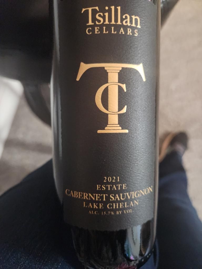 2021 Tsillan Cellars Cabernet Sauvignon Reserve, USA, Washington ...