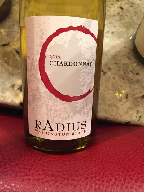 2014 Radius Chardonnay, USA, Washington - CellarTracker