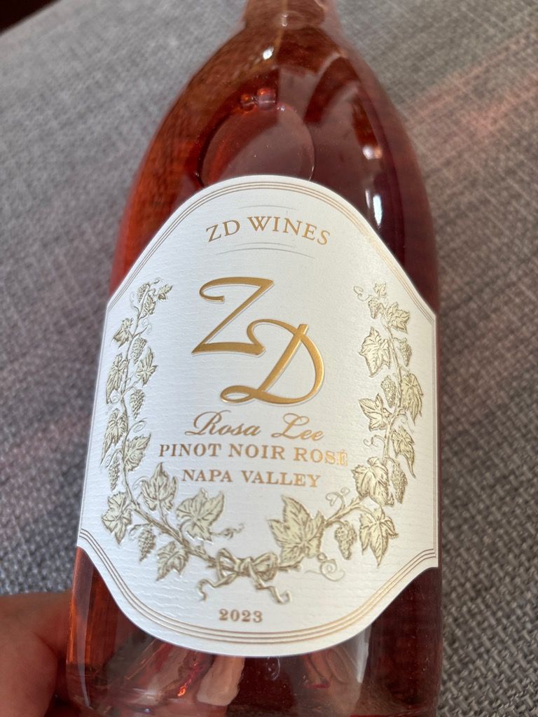 2024 ZD Wines Pinot Noir Rosa Lee, USA, California, Napa / Sonoma ...