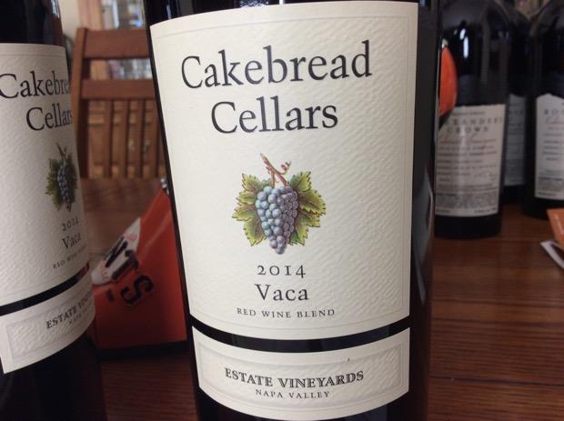 2014 Cakebread Cellars Vaca, Red Wine Blend, USA, California, Napa ...