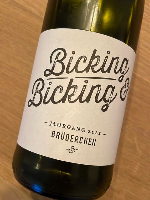 2021 Bicking & Bicking Brüderchen, Germany, Pfalz - CellarTracker