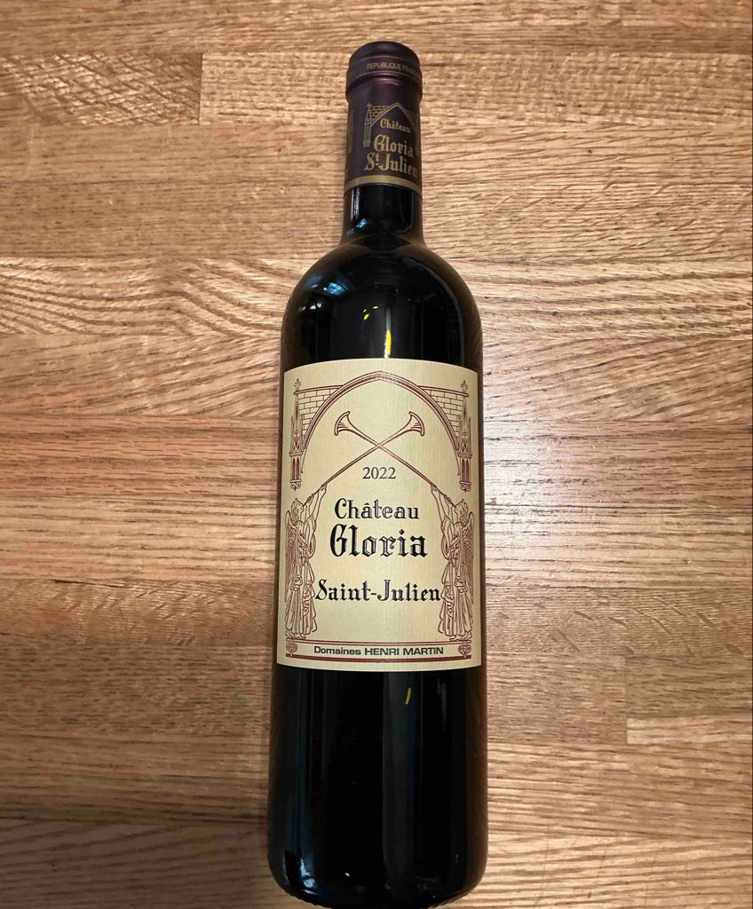 2022 Château Gloria, France, Bordeaux, Médoc, Saint-Julien - CellarTracker
