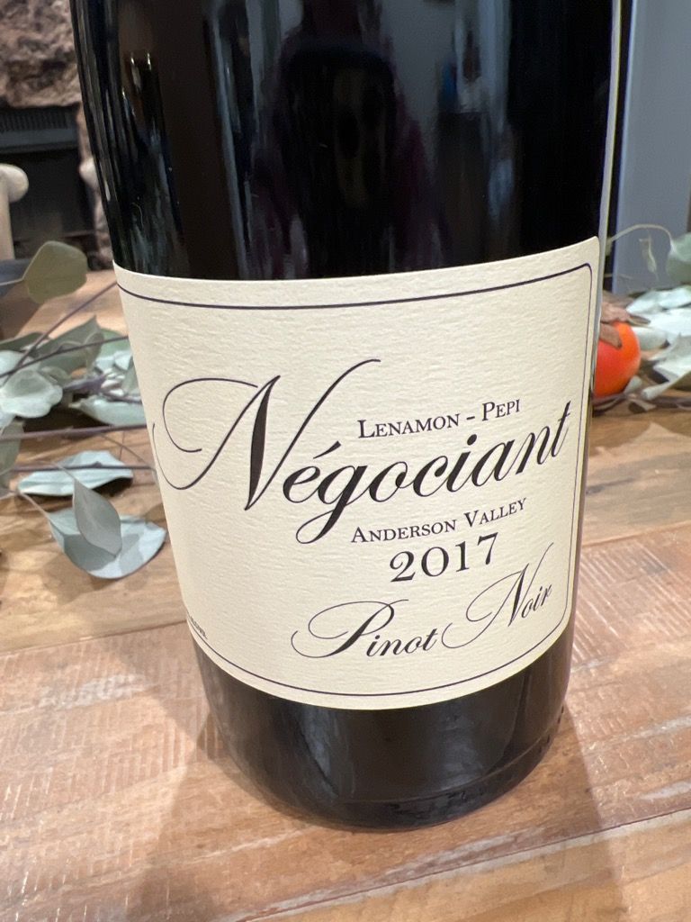 2018 Lenamon-Pepi Pinot Noir Negociant, USA, California, North Coast ...