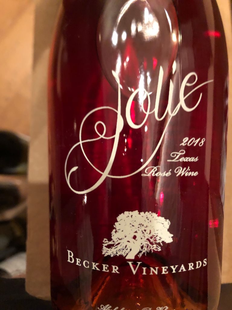 2021 Becker Vineyards Jolie, USA, Texas, Texas Hill Country - CellarTracker