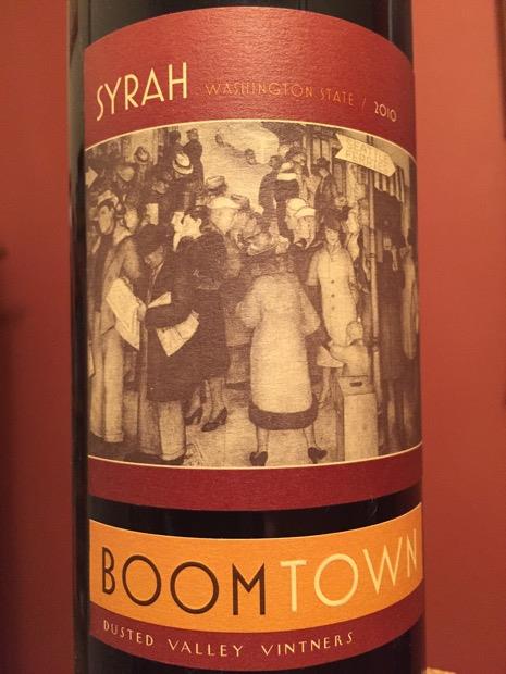 2010 Dusted Valley Vintners Syrah Boomtown, USA, Washington, Columbia ...
