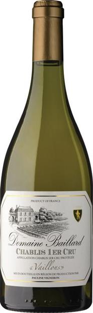2013 Domaine Baillard Chablis 1er Cru Vaillons, France, Burgundy ...
