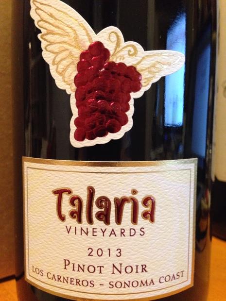 2013 Talaria Vineyards Pinot Noir, USA, California, Sonoma County ...