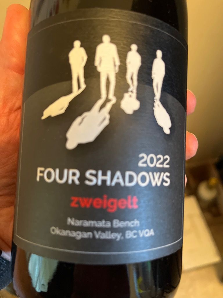 2022 Four Shadows Winery Zweigelt, Canada, British Columbia, Okanagan ...
