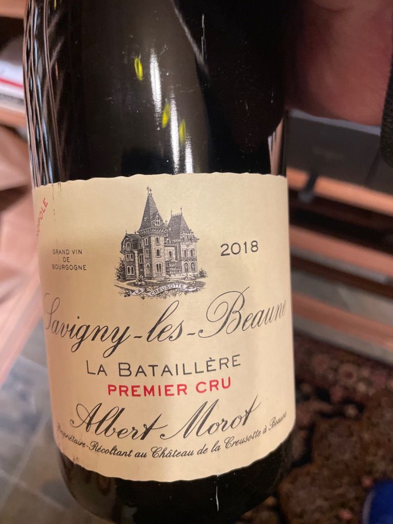 2018 Albert Morot Savigny-lès-Beaune 1er Cru La Bataillère, France ...
