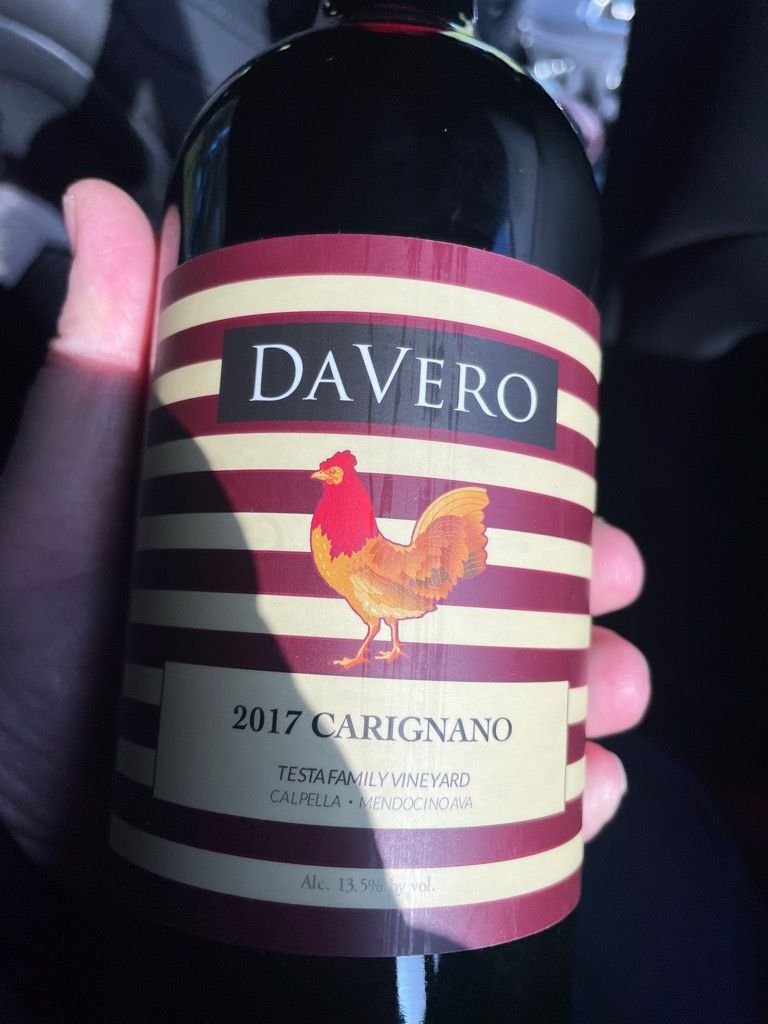 2017 DaVero Carignano Testa Family Vineyard, USA, California, North ...