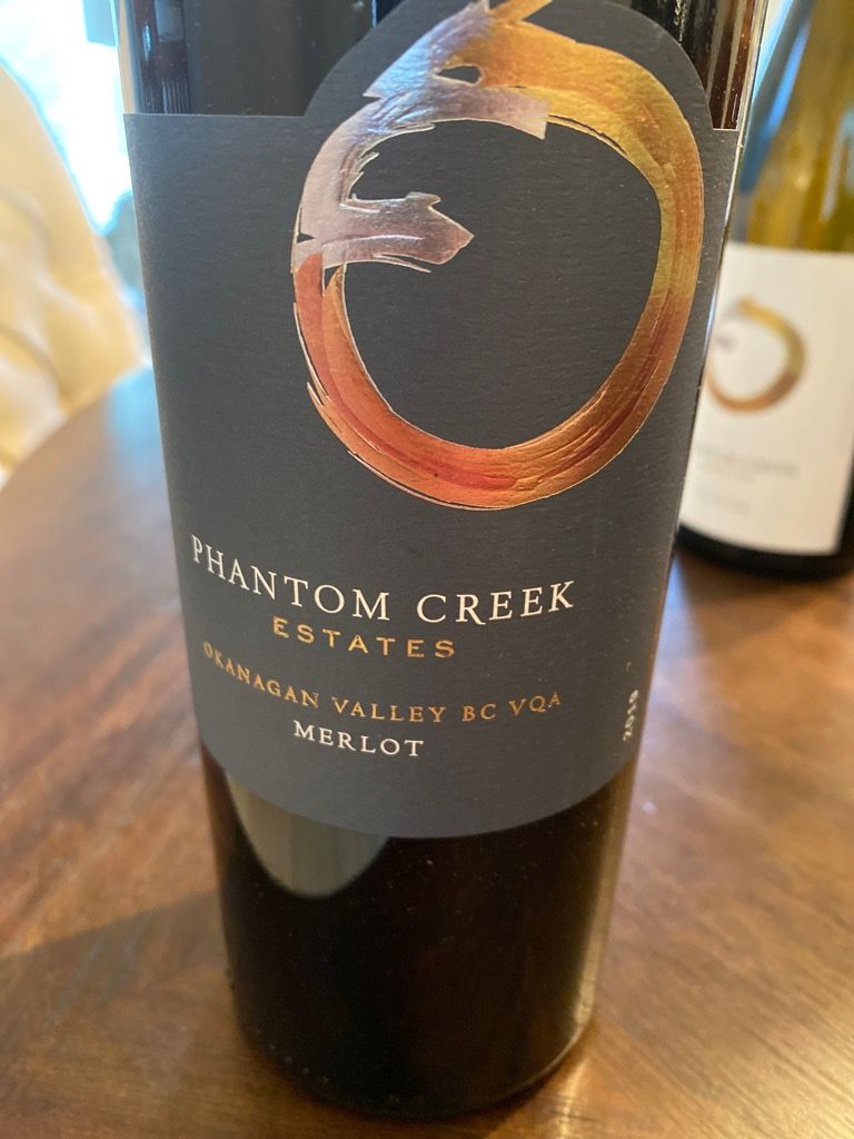 2020 Phantom Creek Estates Merlot Becker Vineyard, Canada, British ...