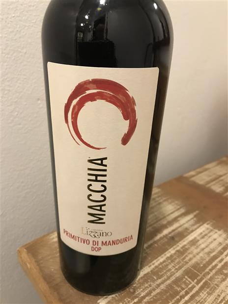 2014 Cantine Lizzano Primitivo di Manduria Macchia, Italy, Puglia ...