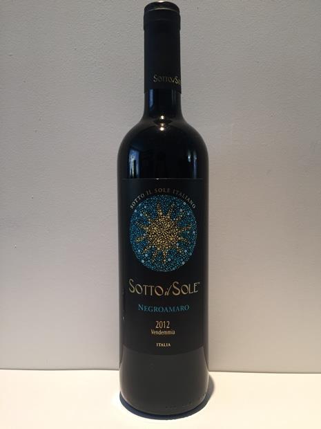 2012 Alma Wines Sotto il Sole Negroamaro Salento IGT, Italy, Puglia ...