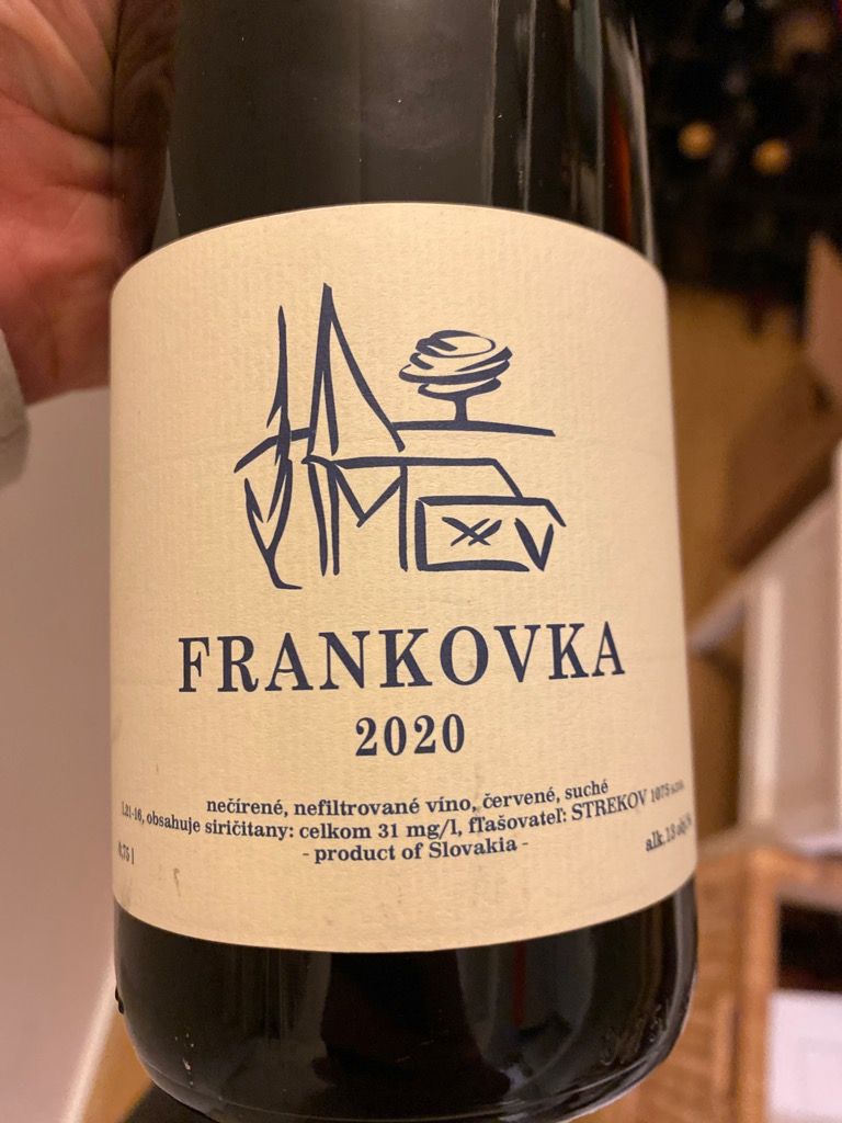 2020 Strekov 1075 Frankovka, Slovakia, Južnoslovenská - CellarTracker