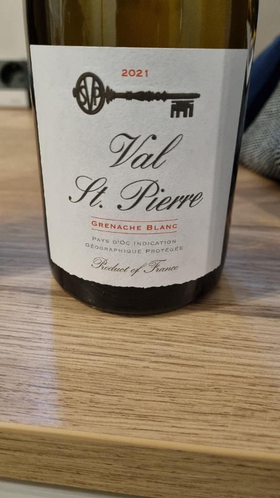 2021 Val Saint Pierre Grenache Blanc, France, Languedoc Roussillon, Vin ...